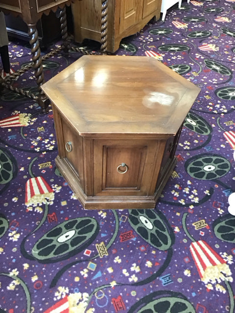 Octagon accent table store