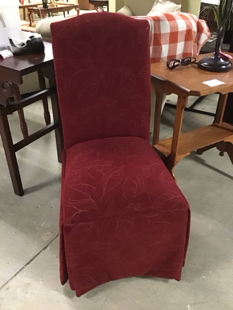 Red Armless Chair – Consign-it Furniture, LLC